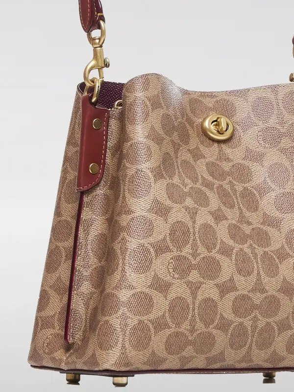 Coach Signature Shoulder Bag In Brown - 25% Off | Editorialist