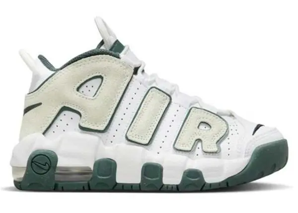 Nike Air More Uptempo Sneakers - White/vintage Green/summit White