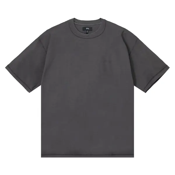StÜssy Pigment Dyed Inside Out Crew - Black