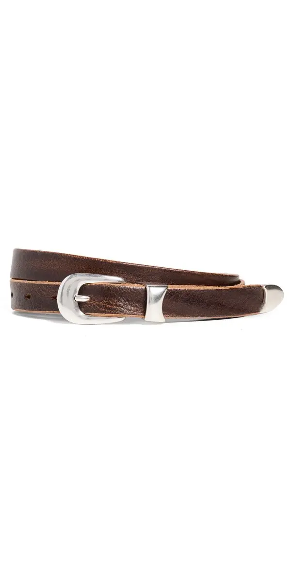 Our Legacy Cowhide Belt - Brown Leather