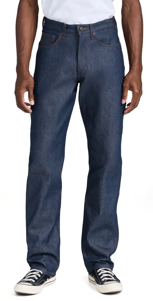 Naked & Famous Denim True Guy Selvedge Jeans - Natural Indigo