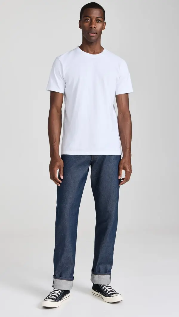 Naked & Famous Denim True Guy Selvedge Jeans - Natural Indigo