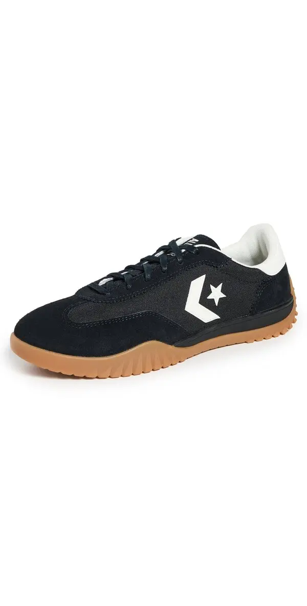 CONVERSE Run Star Trainers - Black/egret/honey