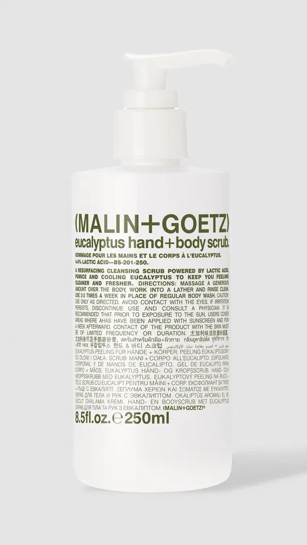 MALIN+GOETZ Eucalyptus Hand+body Scrub 8.5 Oz/250 - No Color