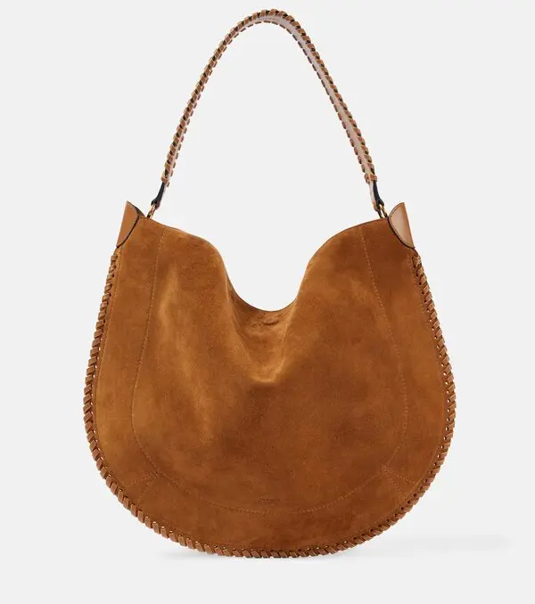 Isabel Marant Étoile Oskan Braided Suede Shoulder Bag
