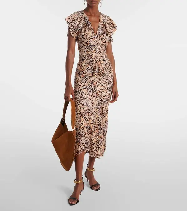 Isabel Marant Étoile Oskan Braided Suede Shoulder Bag