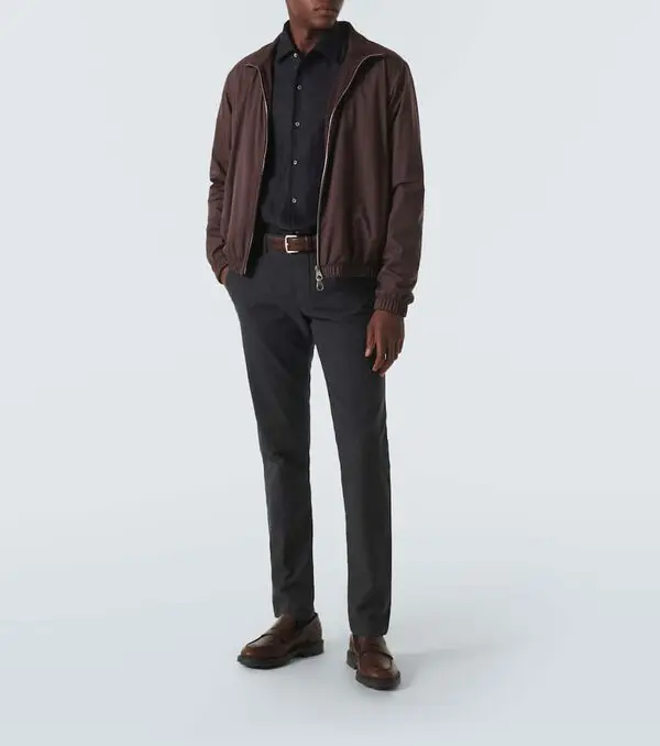Loro Piana André Linen Shirt - Blue