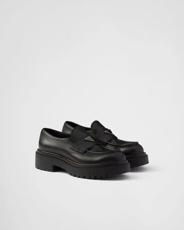Prada Leather Loafers