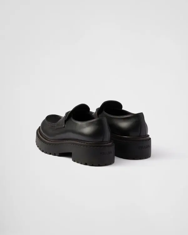 Prada Leather Loafers
