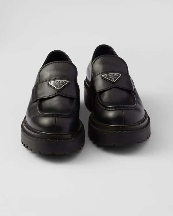 Prada Leather Loafers