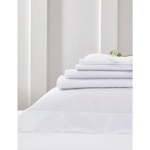 THE WHITE COMPANY Sateen Cotton Fitted Sheet