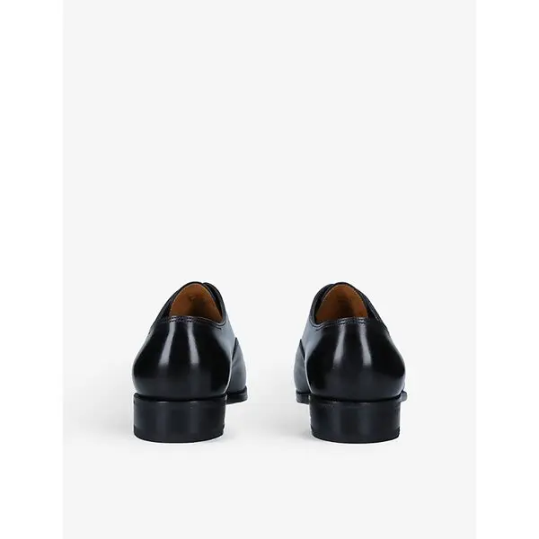 John Lobb City Ii Leather Oxford Shoes - Black