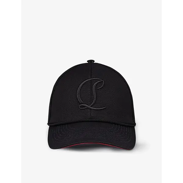 CHRISTIAN LOUBOUTIN Mooncrest Baseball Cap - Black