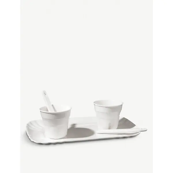 SELETTI Estetico Quotidiano Porcelain Coffee Set - One-color
