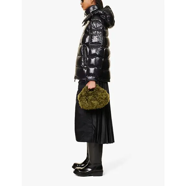 Moncler Maire Quilted Shell-down Jacket - Black