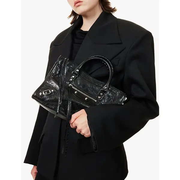 Balenciaga Le City Small Top-handle Bag - Black