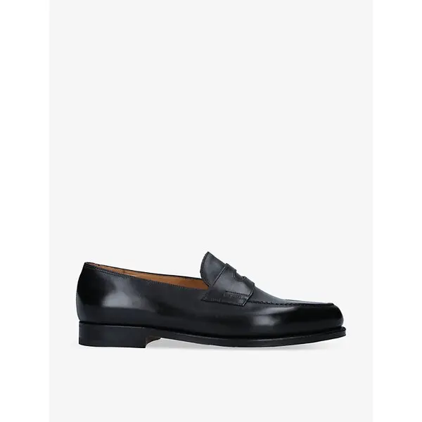 John Lobb Lopez Leather Loafers