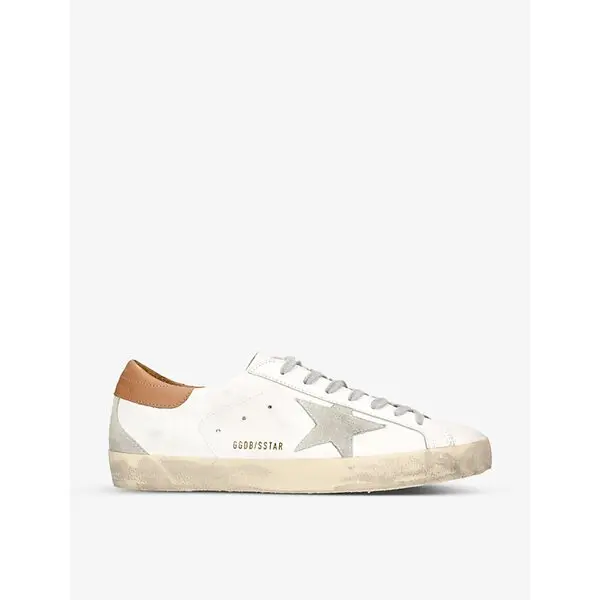 GOLDEN GOOSE Superstar Star-appliqué Leather Low-top Trainers