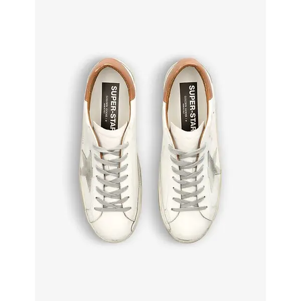 GOLDEN GOOSE Superstar Star-appliqué Leather Low-top Trainers