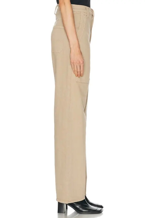 MOTHER The Quartet Breaker Skimp Jeans - Dark Khaki
