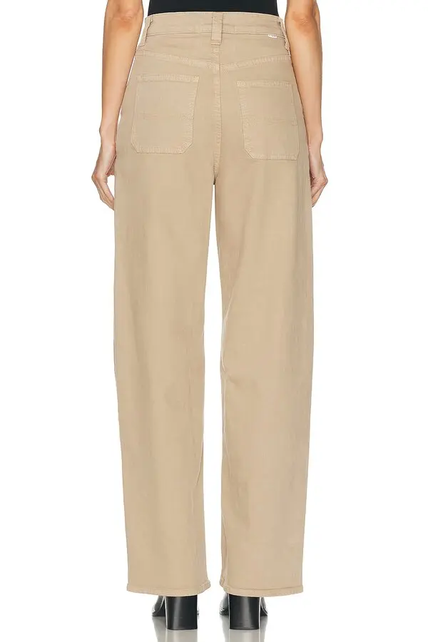 MOTHER The Quartet Breaker Skimp Jeans - Dark Khaki
