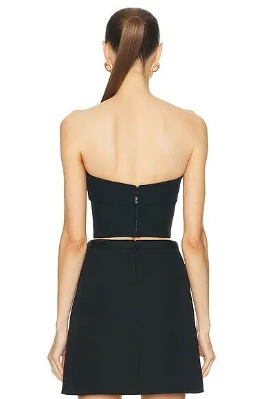 Versace Strapless Top