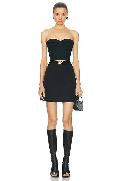 Versace Strapless Top