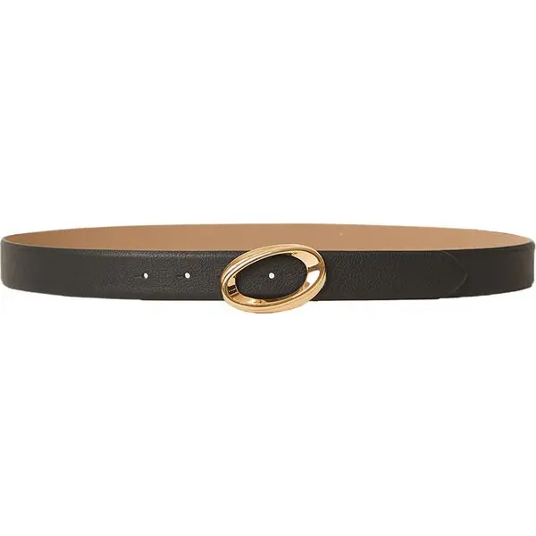 B-low The Belt Gracie Leather Belt - Black Gold