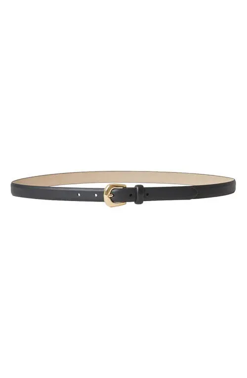 B-low The Belt Kennedy Mini Leather Belt - Black Gold