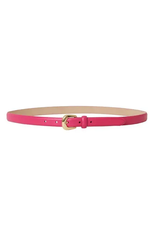 B-low The Belt Kennedy Mini Leather Belt - Fuchsia Gold