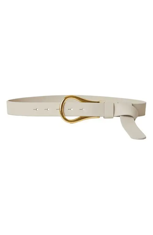 B-low The Belt Ryder Leather Wrap Belt - Bone Gold