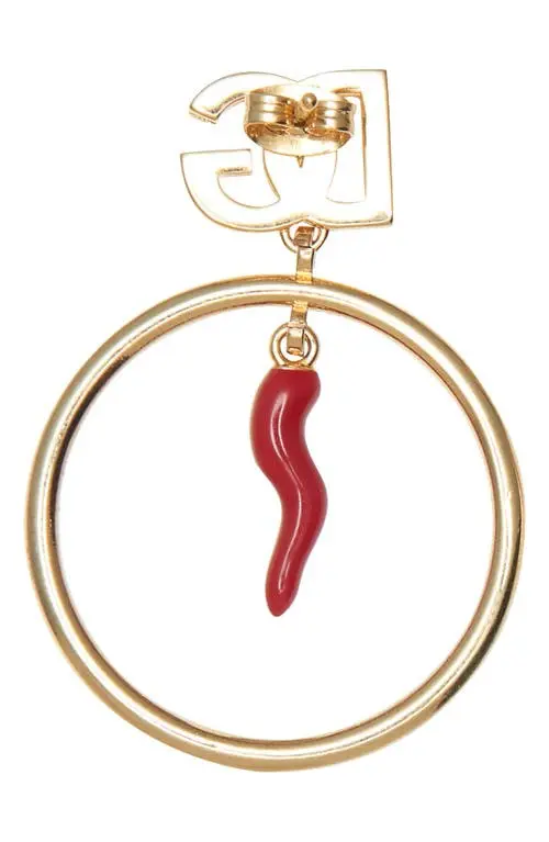 Dolce & Gabbana Cornetto Drop Earrings