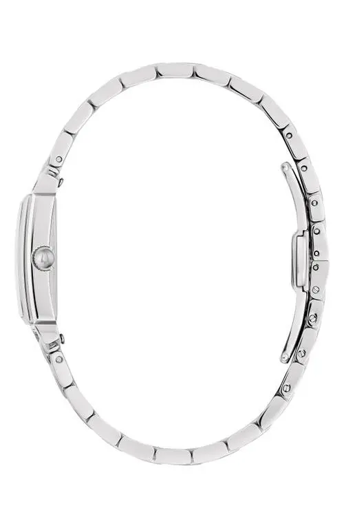 Bulova Sutton Diamond Mother-of-pearl Bracelet Watch - Silver-tone