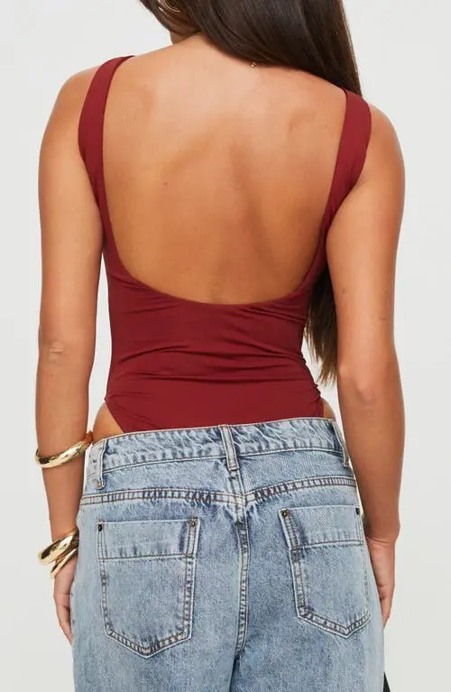 Princess Polly Beresford Scoop Back Bodysuit