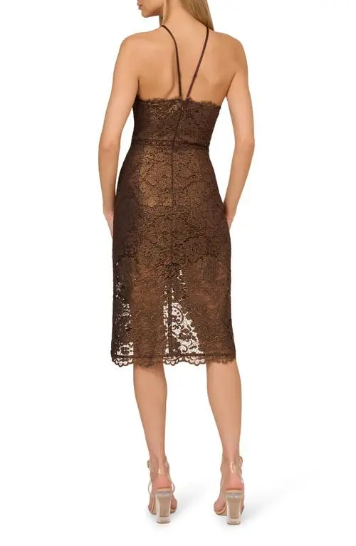 metallic lace cocktail dress Tessa Metallic Floral Strapless Lace Sheath Cocktail Dress (Women)
