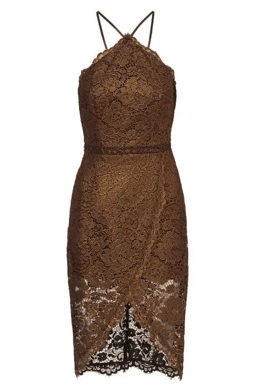 adrianna papell metallic lace dress ADRIANNA PAPELL 3D FLORAL METALLIC LACE FIT N FLARE #FAITH Party MIDI DRESS  SZ 6