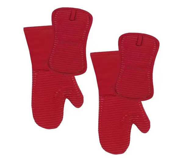 ALL-CLAD Silicone Oven Mitt And Pot Holder Set - One-color