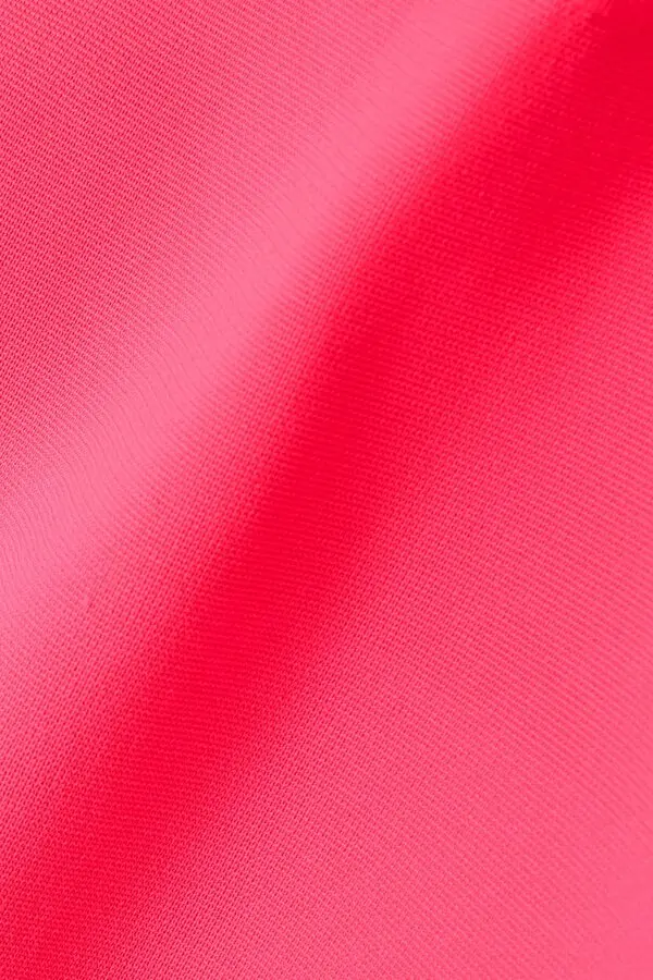 Victoria Beckham Stretch-knit Mini Dress - Bright Pink