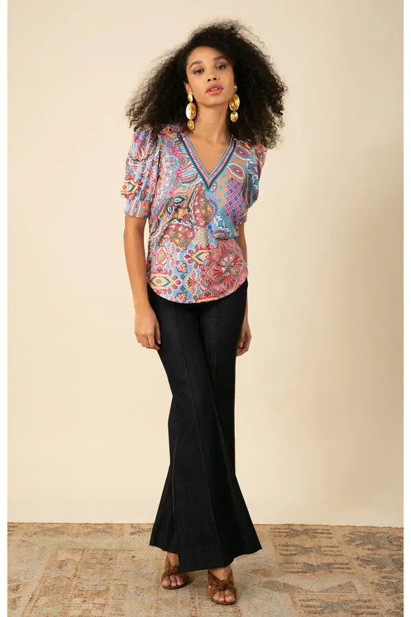 Hale Bob Frances Jersey Top