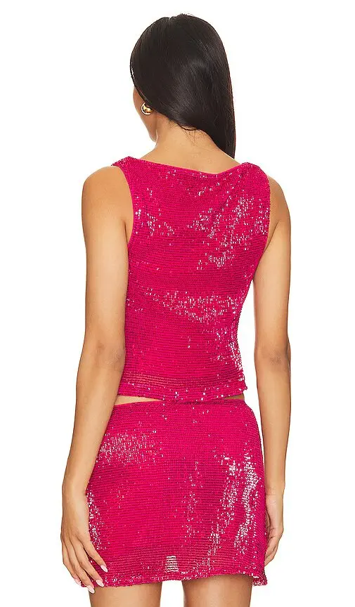 LOVERS AND FRIENDS Selma Top - Fuchsia
