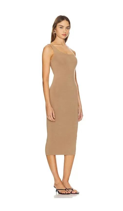 open lace back dress Sophia One Shoulder Dress | Vegan Silk main image 1