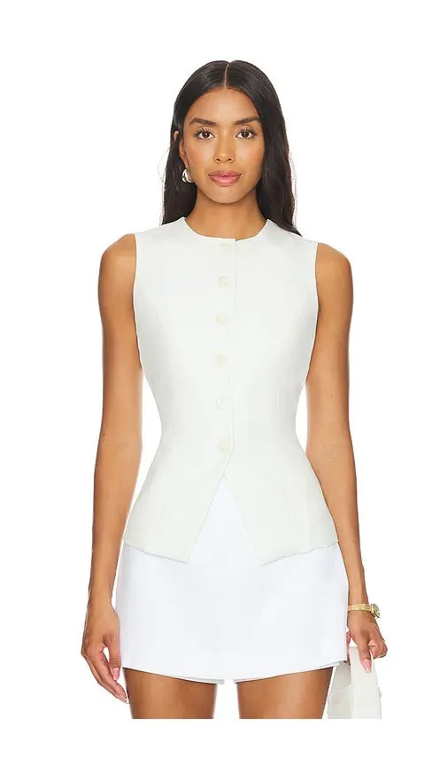 SNDYS. X Emiliana Top - White