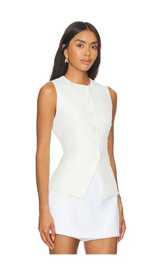 SNDYS. X Emiliana Top - White