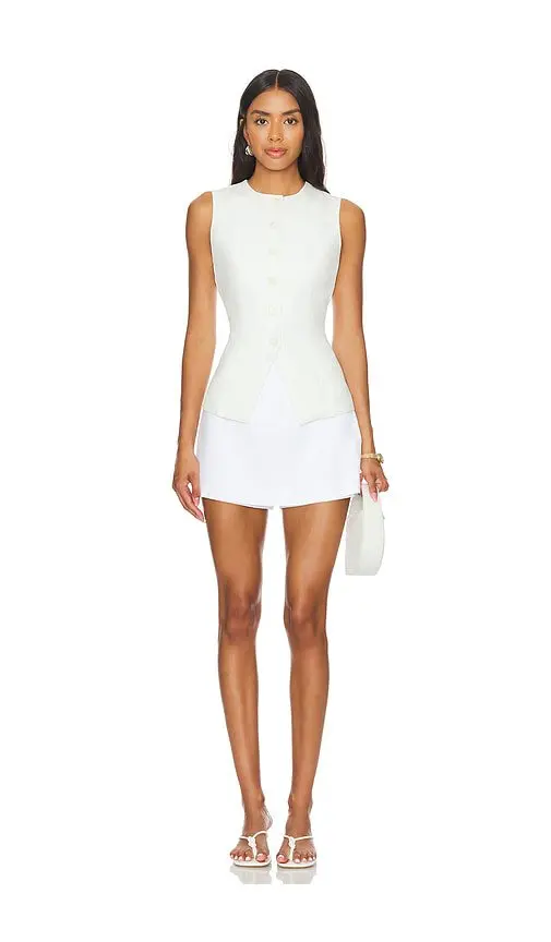 SNDYS. X Emiliana Top - White