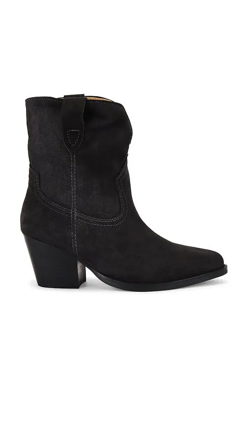 Tony Bianco Psuedo Boots In Charcoal Cameo Suede 46% Off