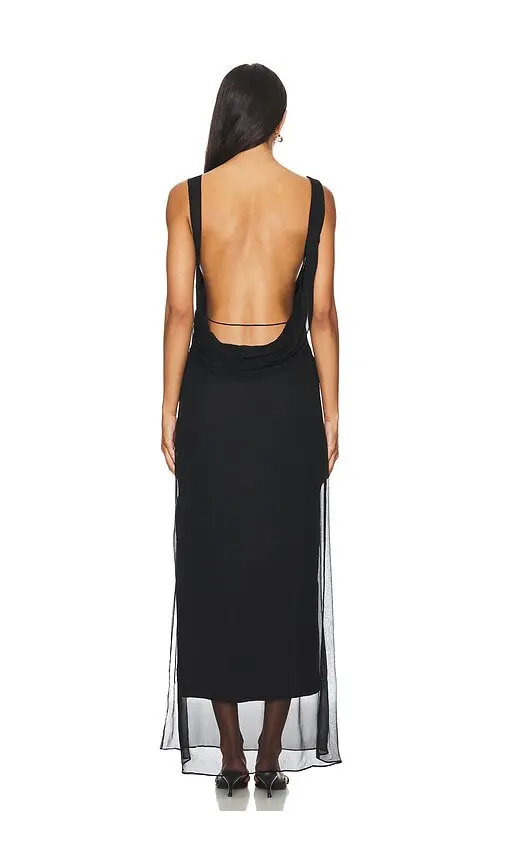 lpa deva maxi dress Lpa Deva Maxi Dress In Black - 31% Off