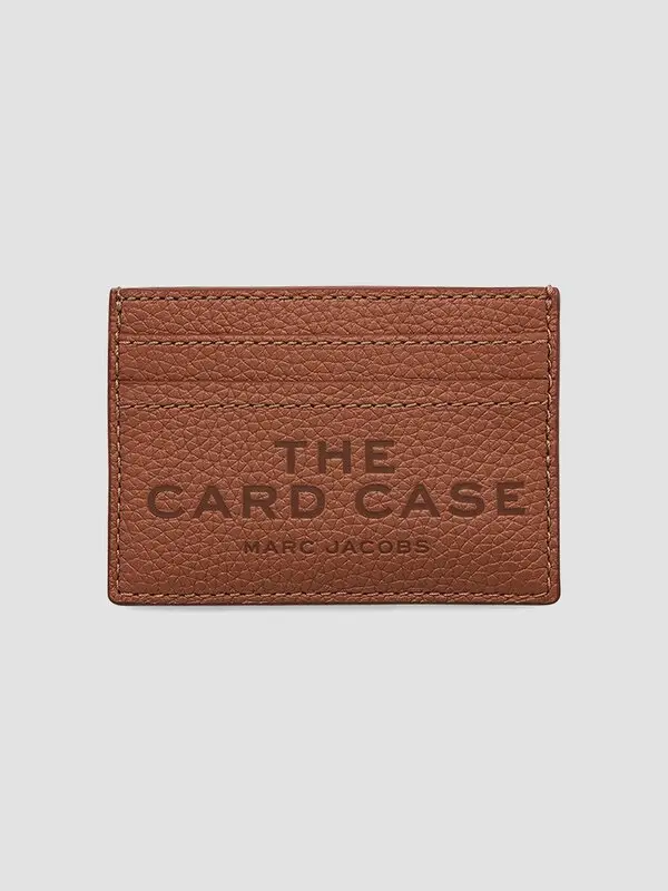 Marc Jacobs The Leather Card Case - Beige