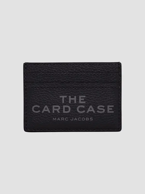 Marc Jacobs The Leather Card Case - Black