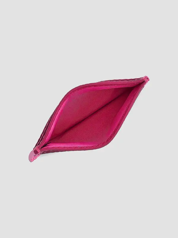 Marc Jacobs The Leather Card Case - Raspberry Pink