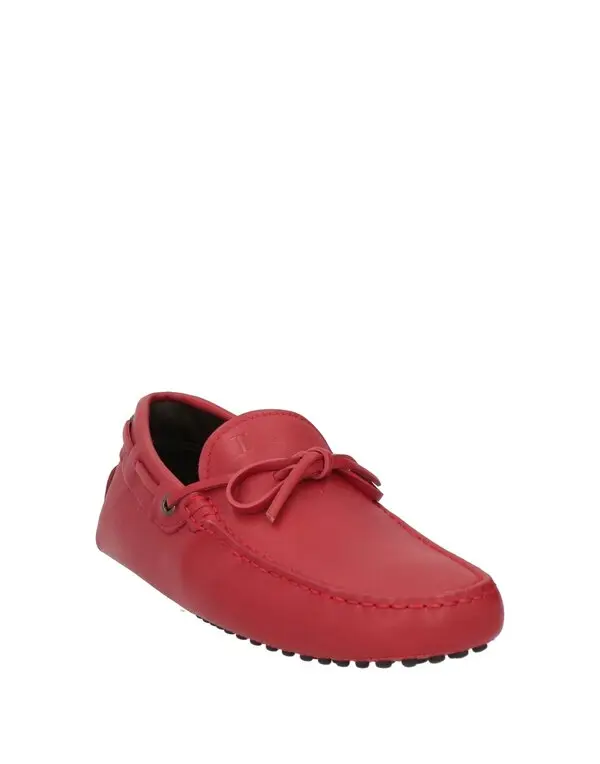 TOD'S Loafers In Leather - Red